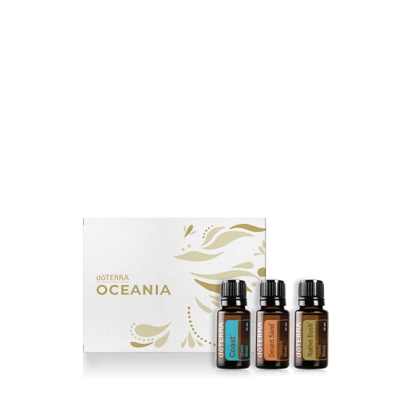 doTERRA Oceania Box Set Essential Oil Collection | 3 x 15ml Bottles