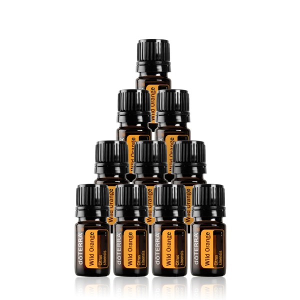doTERRA 6 Piece Set of Metal Bath Bomb Molds| Bonus 5ml Wild Orange Oil